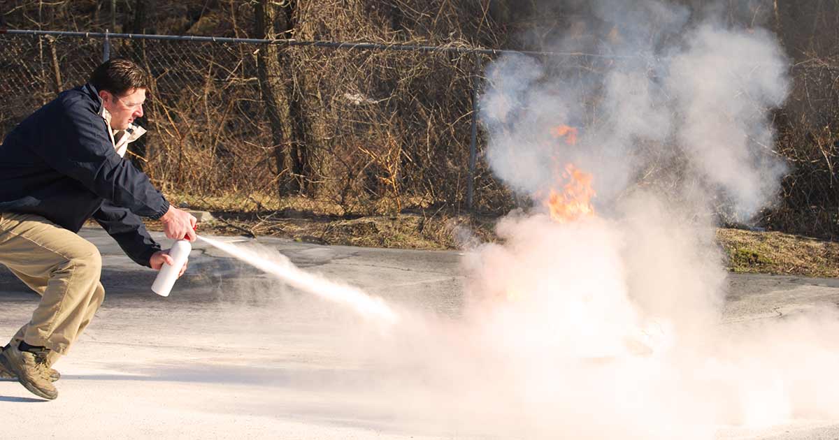 How to Use a Fire Extinguisher